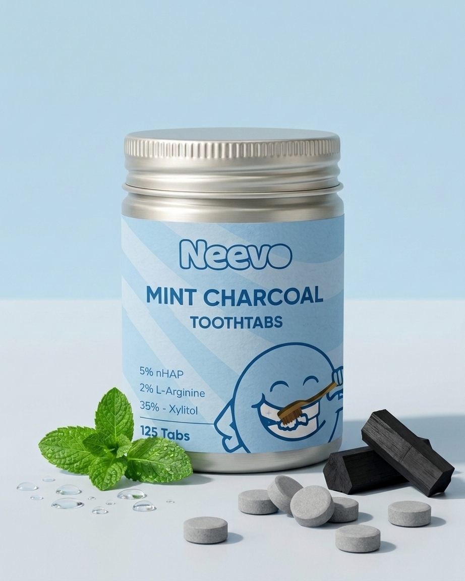 Just Mint ToothTabs | Fluoride-Free Toothpaste Tablets with nHAP ...